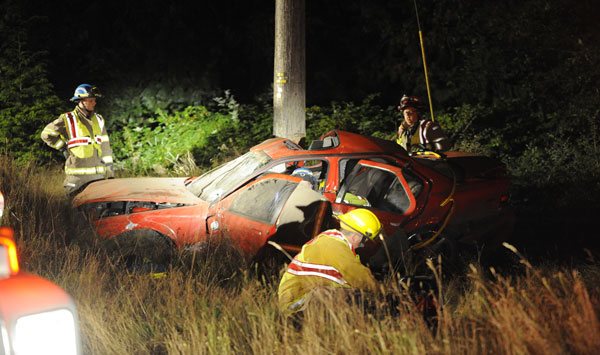Car wrecks on U.S. 101 | Sequim Gazette
