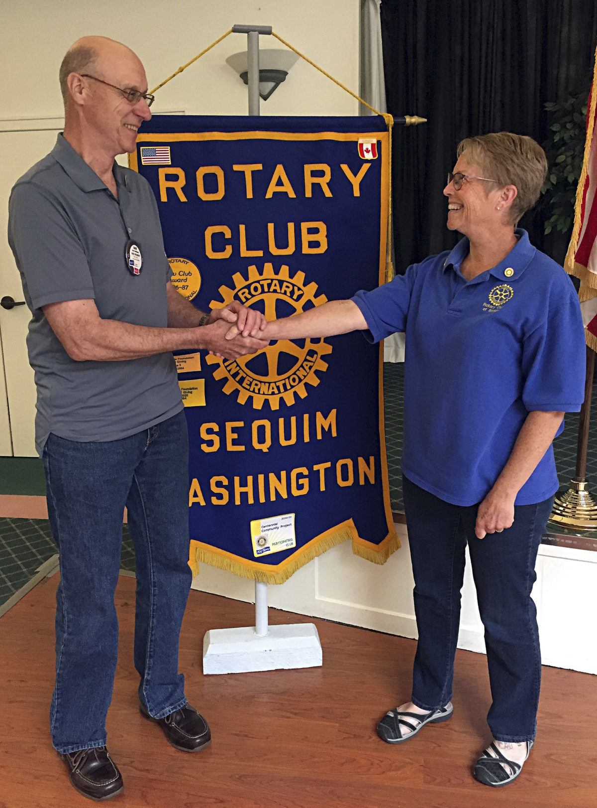 Mattingley receives Rotary Major Donor Award | Sequim Gazette