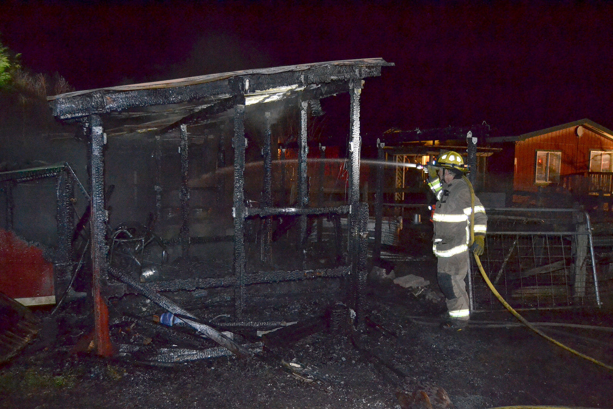 Chicken coop catches fire west of Sequim | Sequim Gazette