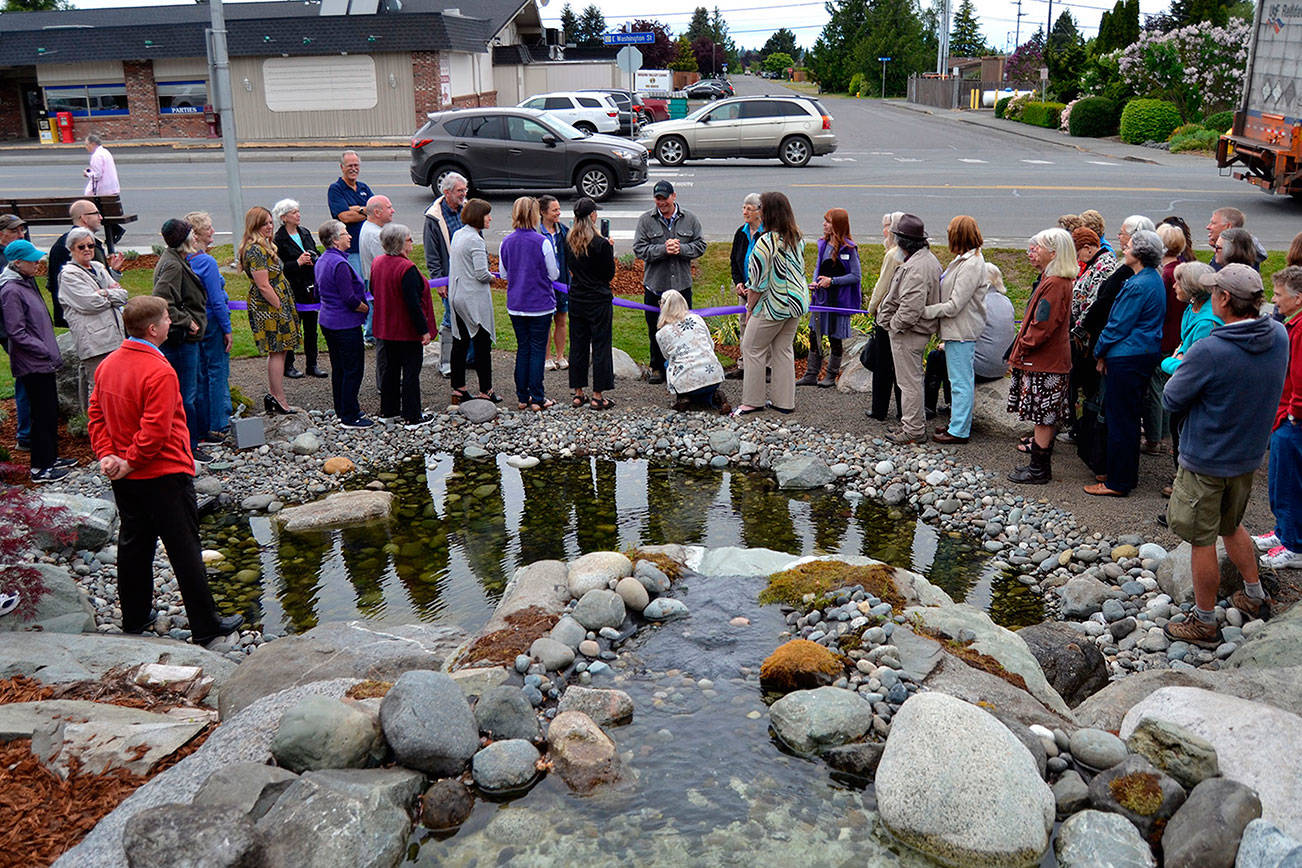 Community pours support onto revived fountain in Pioneer Memorial Park ...