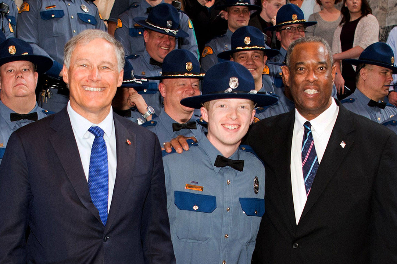 Milestone: Sequim’s Hudson named a Washington State Patrol trooper ...