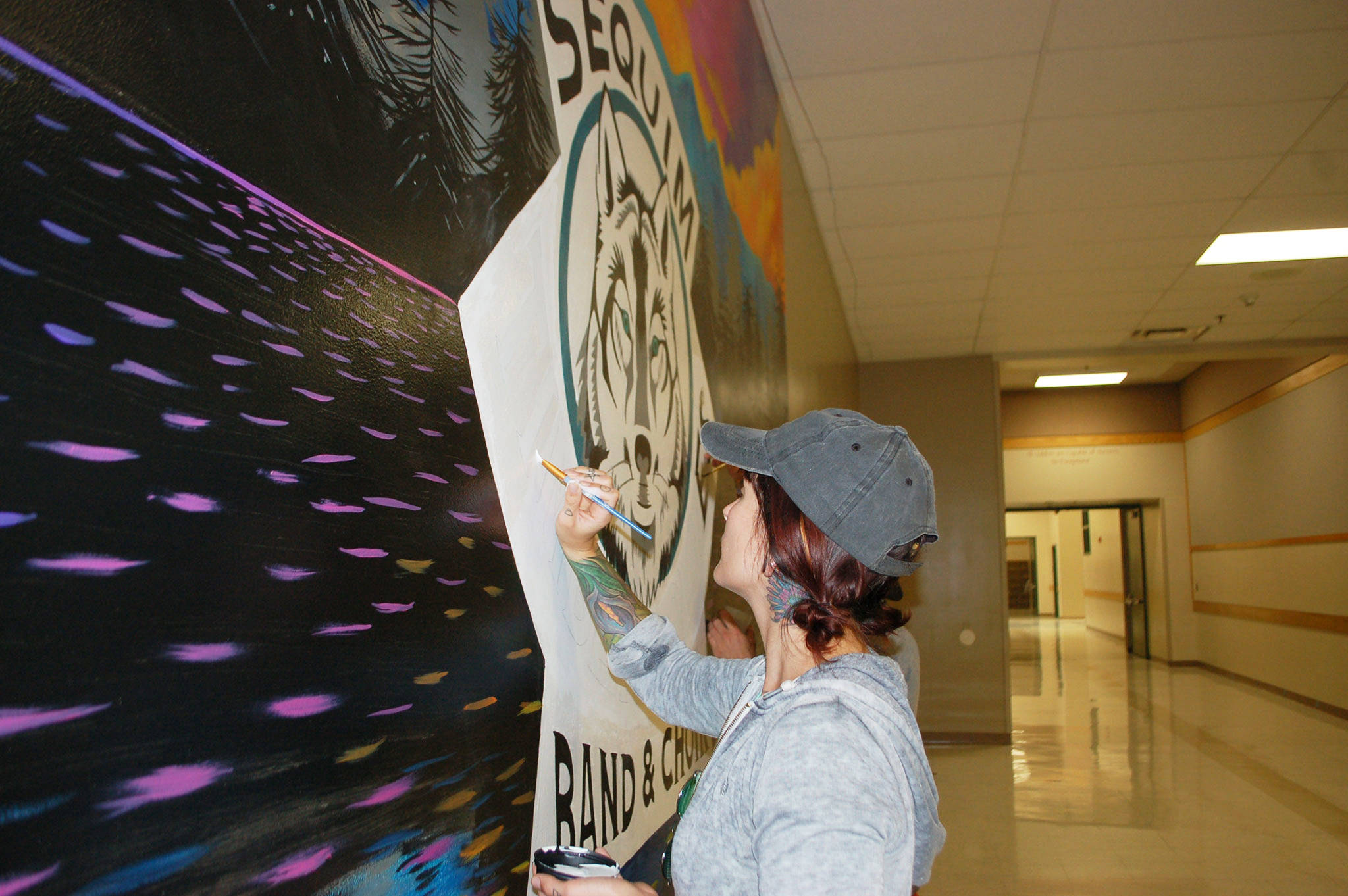 Timberwolves get a fresh coat | Sequim Gazette