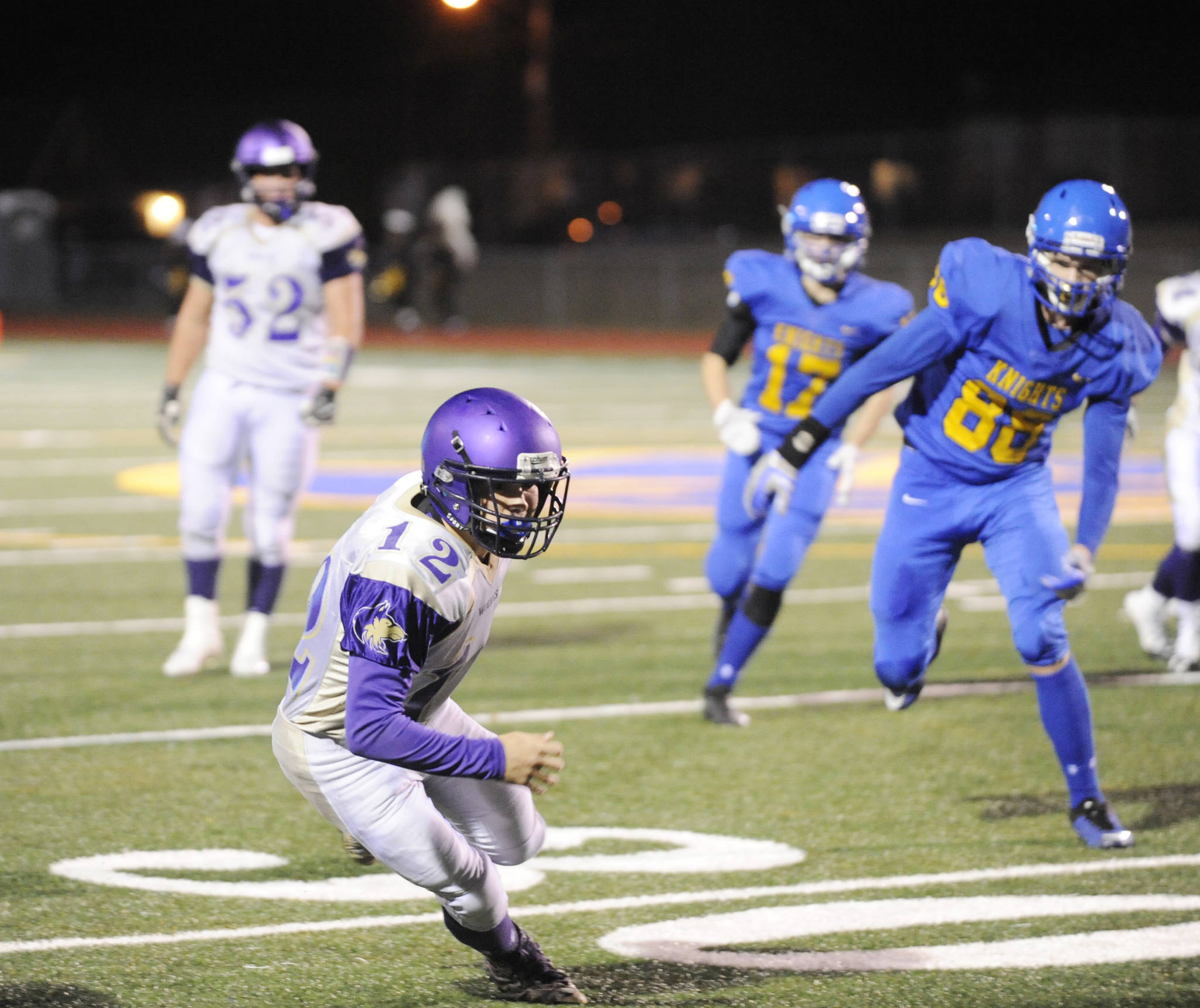 Football: Sequim survives upset bid to finish 6-0 in league play ...