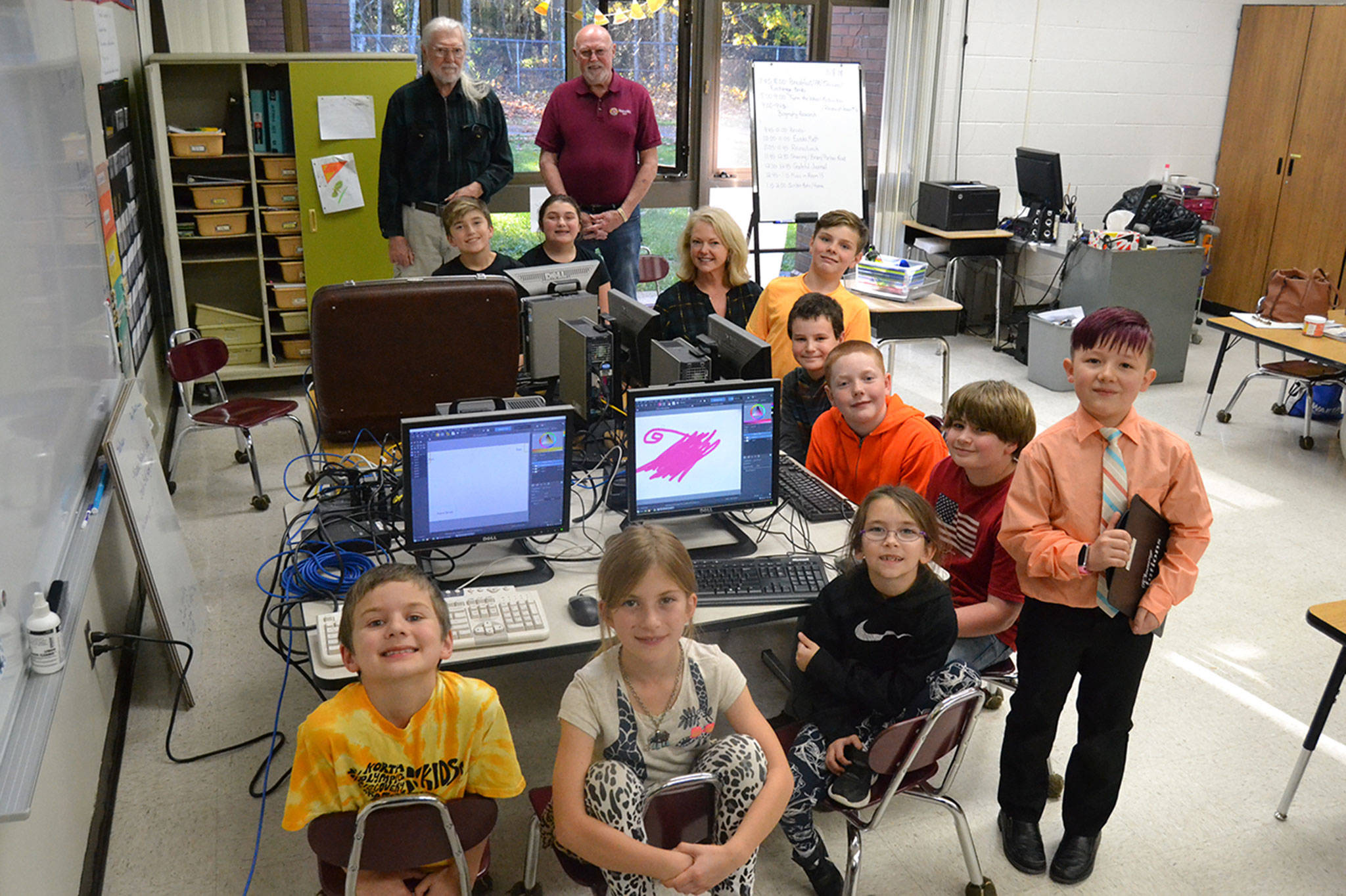 Third-grader joins computer group, helps start school club | Sequim Gazette