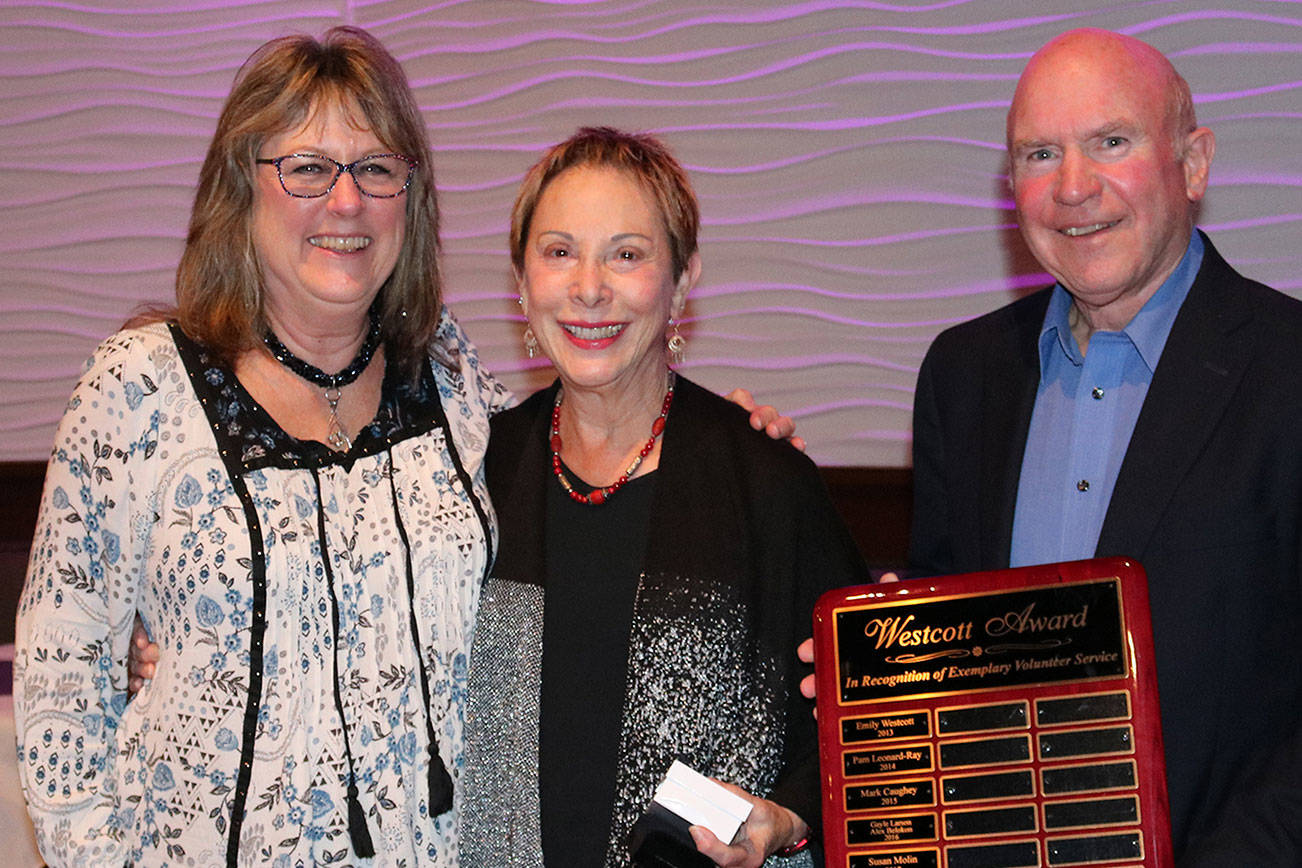 Milestone: City of Sequim presents Molin with Westcott Award | Sequim ...