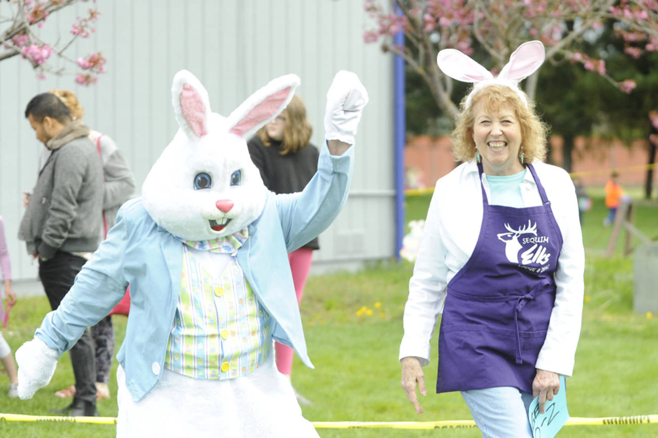 Eggs, Easter Bunny still a draw at Elks event | Sequim Gazette