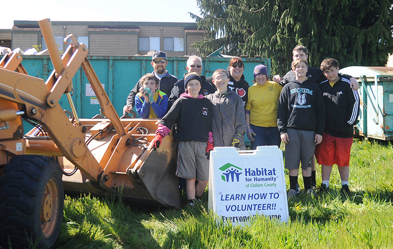Sequim Scouts help with Habitat’s Rally | Sequim Gazette