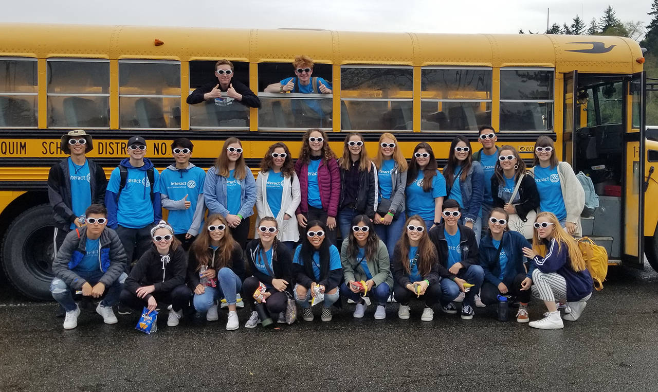 Sequim High School’s Interact Club making an impact | Sequim Gazette