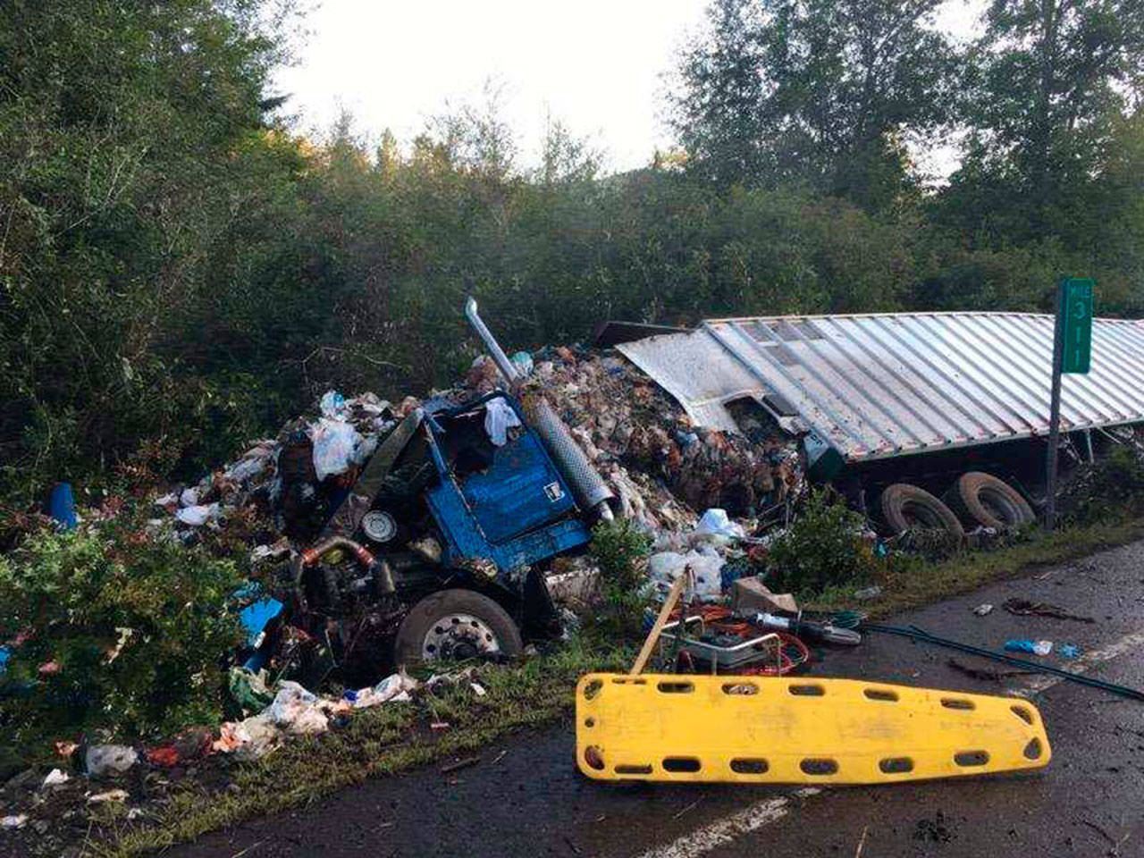 Sequim man hurt in Brinnon tractor-trailer crash leaves hospital ...