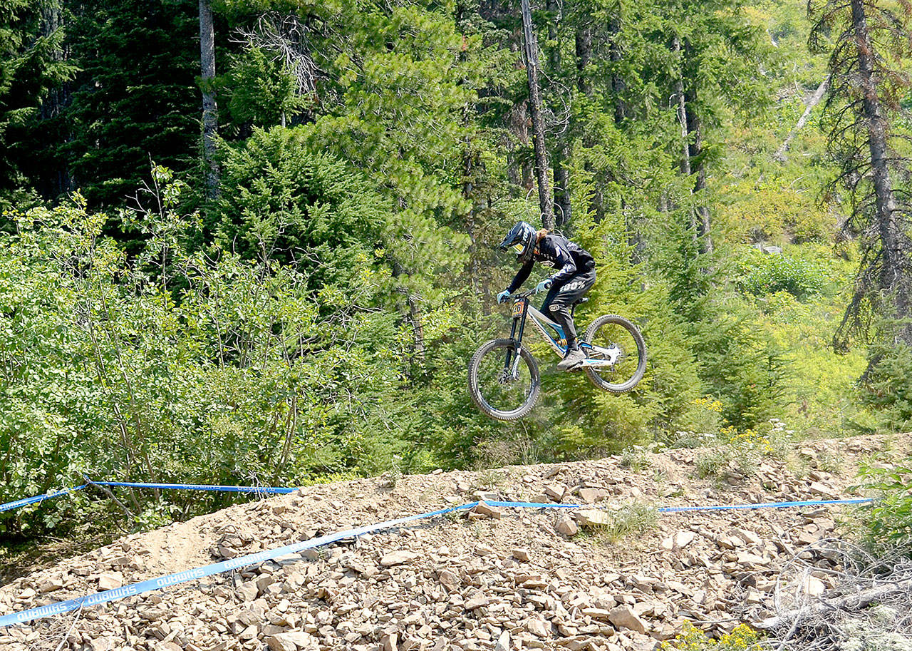 Mountain biking: Steven Johnson leads local riders, wins at Silver Mountain NW Cup | Sequim Gazette