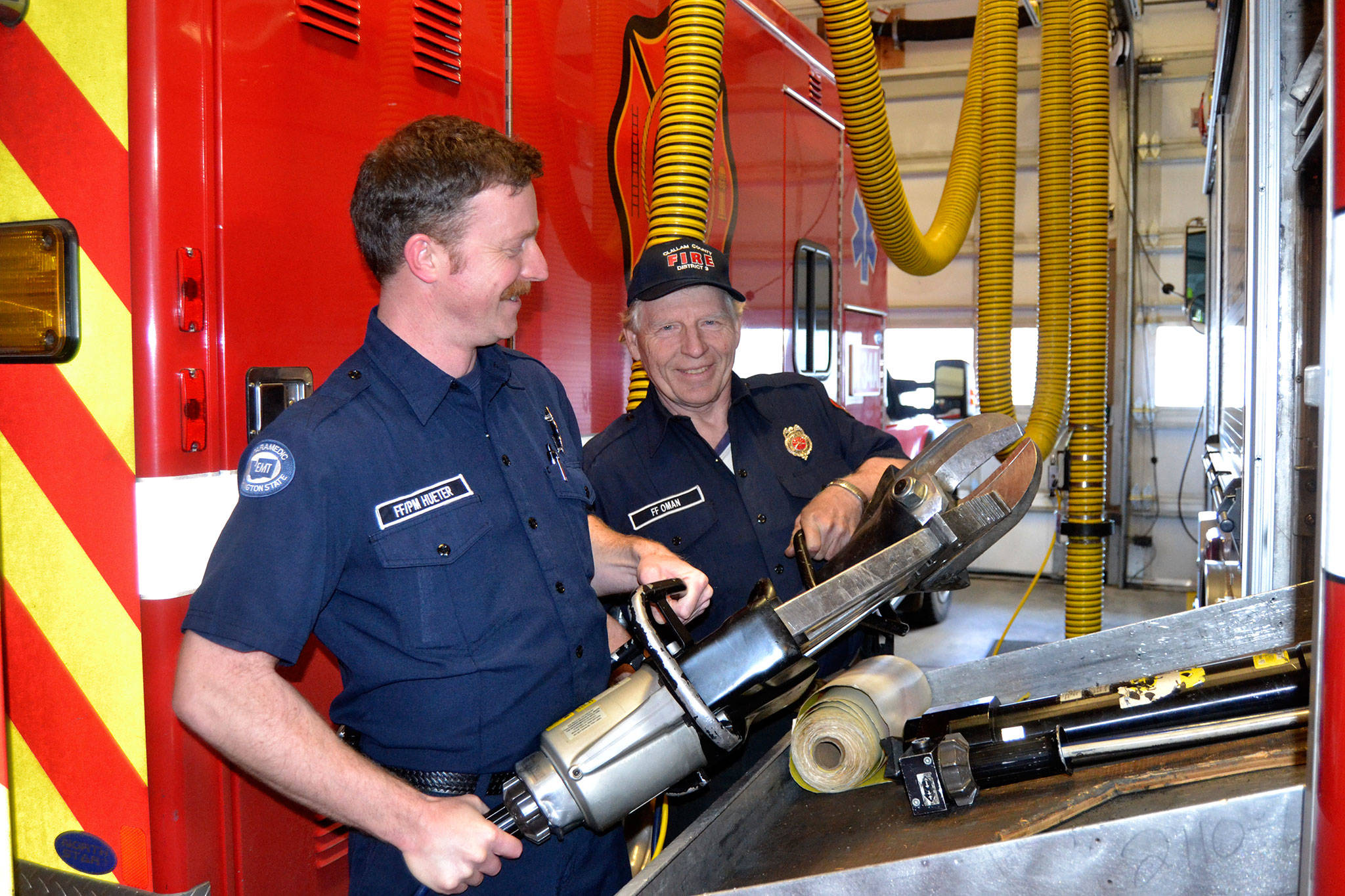 Fire District 3 names Hueter, Oman top firefighters of 2019 | Sequim ...