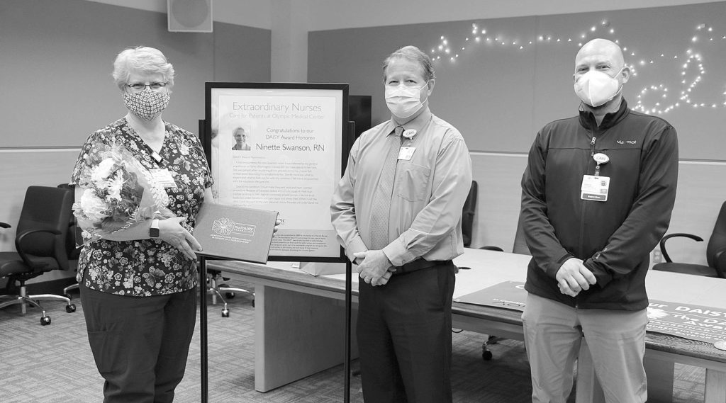 Milestone: Swanson receives DAISY extraordinary nurse award | Sequim ...
