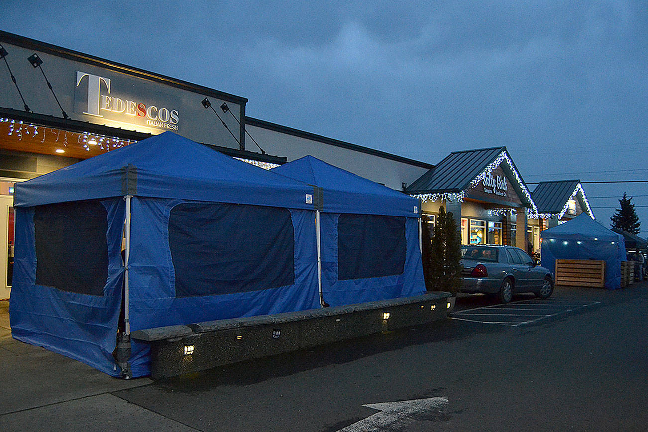 City creates canopy tent program to help eateries | Sequim Gazette