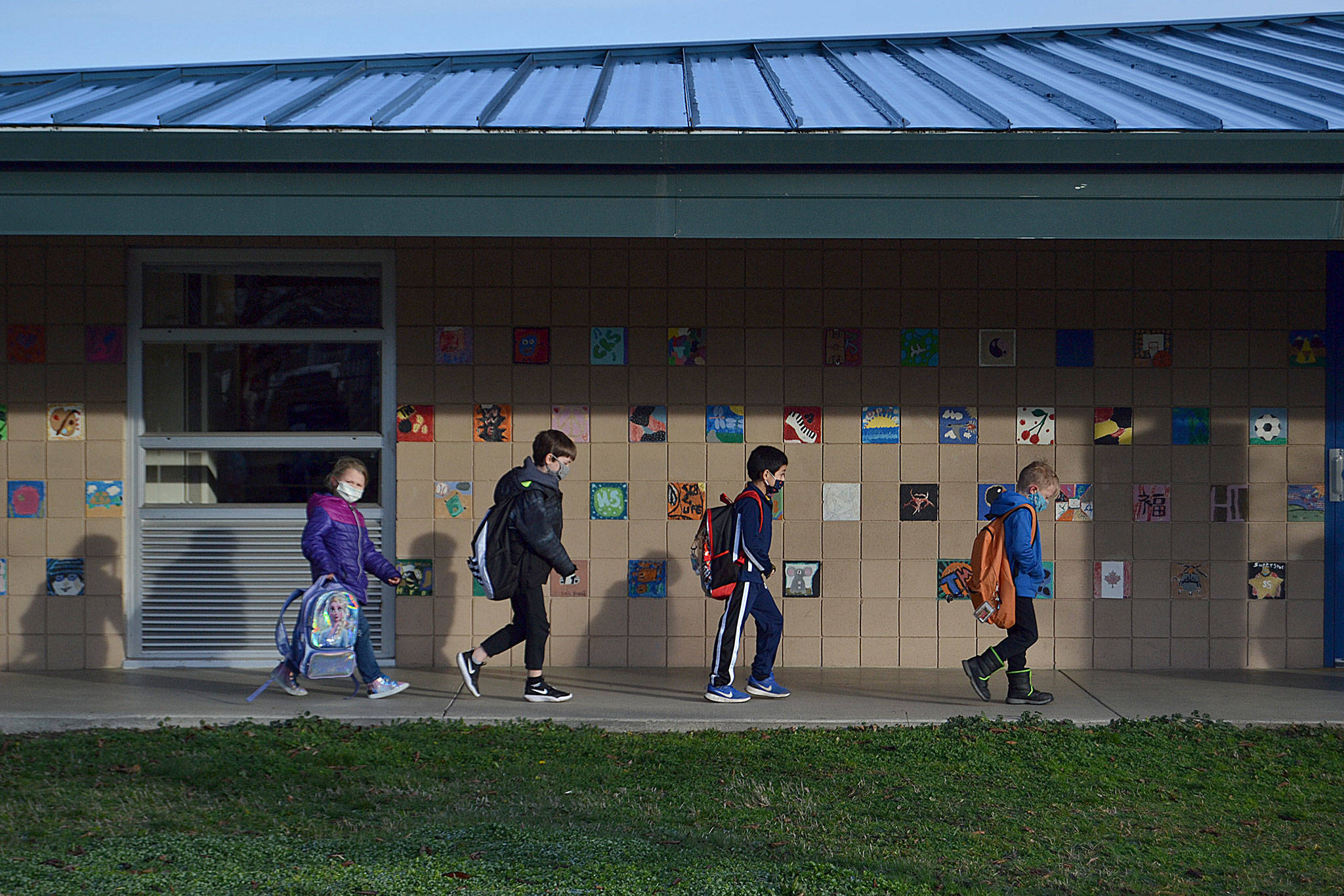 Welcome back: Sequim elementary school students return to classrooms ...