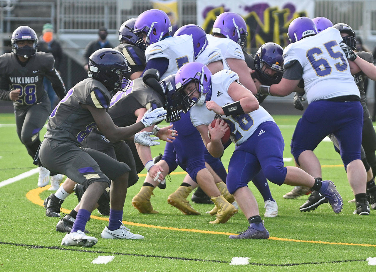 Vikings shut out shorthanded Wolves | Sequim Gazette