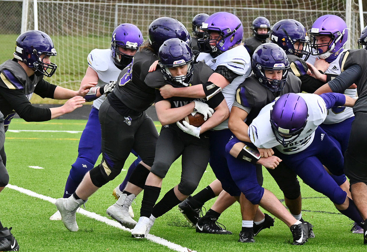 Vikings shut out shorthanded Wolves | Sequim Gazette