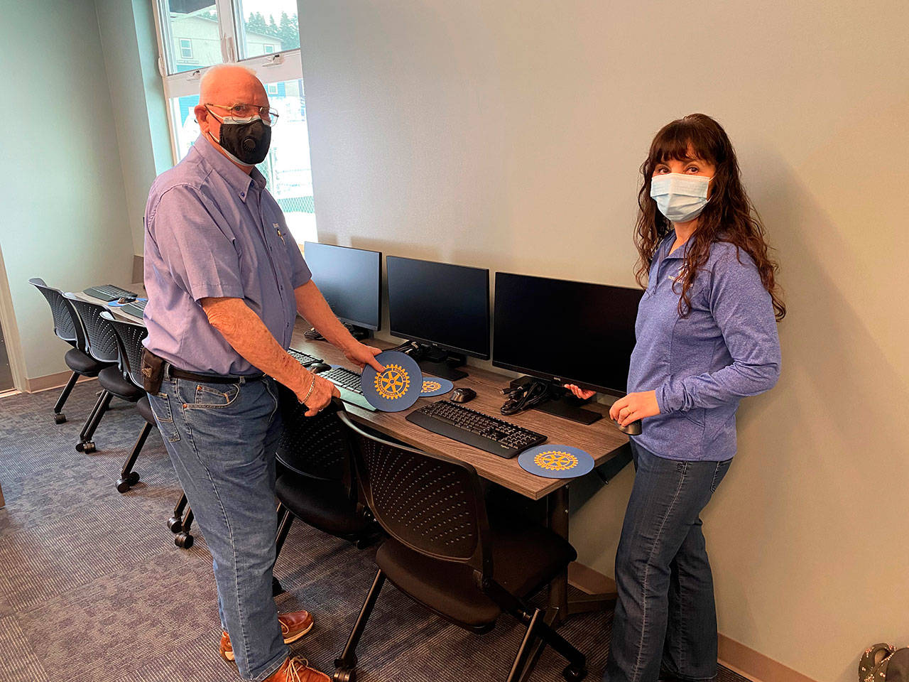 Milestone: Sequim Rotary group makes tech donation to Boys & Girls club | Sequim Gazette