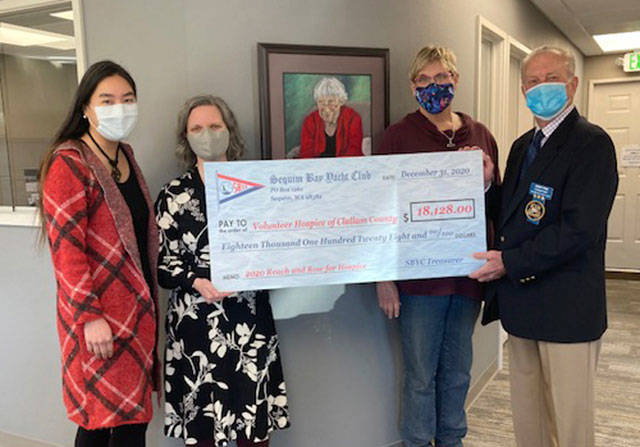 Yacht club again boosts Volunteer Hospice | Sequim Gazette