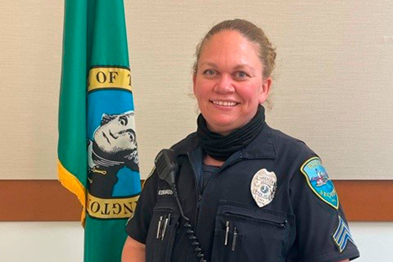 SPD’s Edwards promoted to sergeant | Sequim Gazette