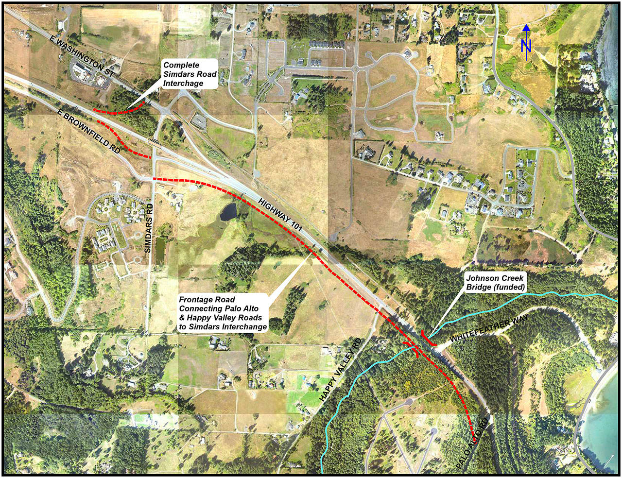 Simdars Road project remains on hold for state funds | Sequim Gazette