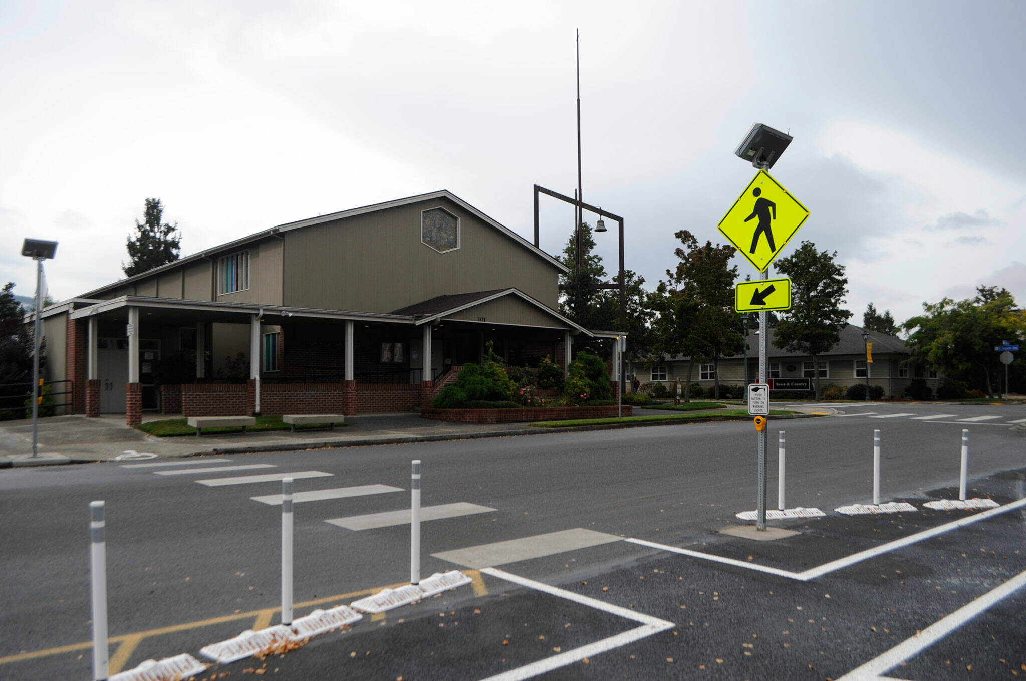 City, Catholic church partner on new pedestrian crosswalk | Sequim Gazette