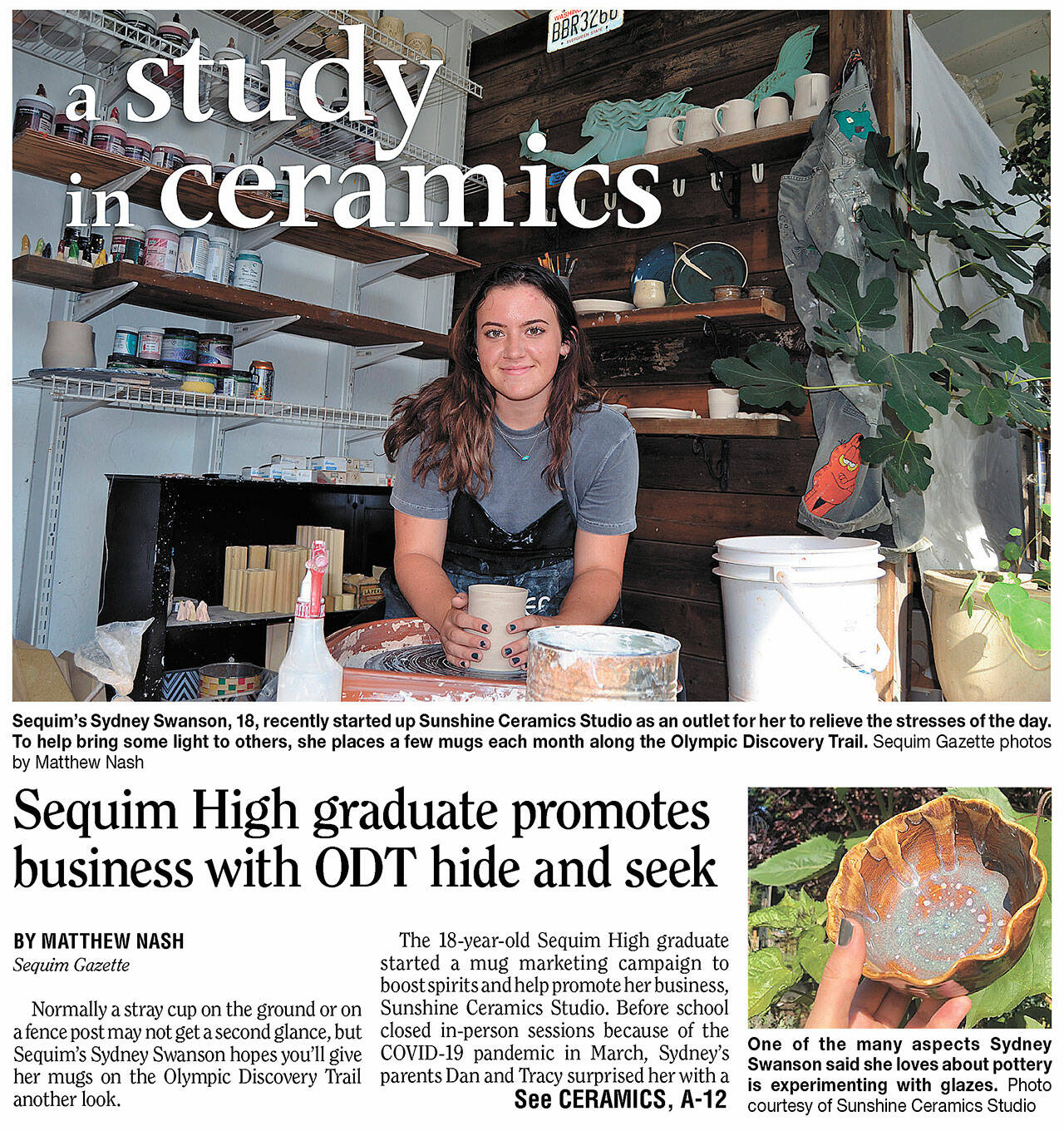 Sequim Gazette staffers earn statewide honors in 2021 WNPA newspaper ...