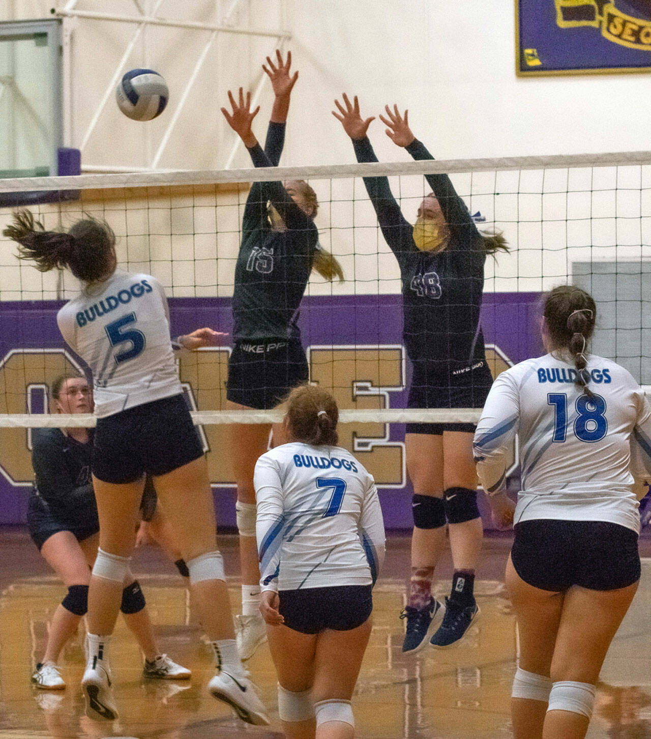 Volleyball: Wolves wrap season with win | Sequim Gazette