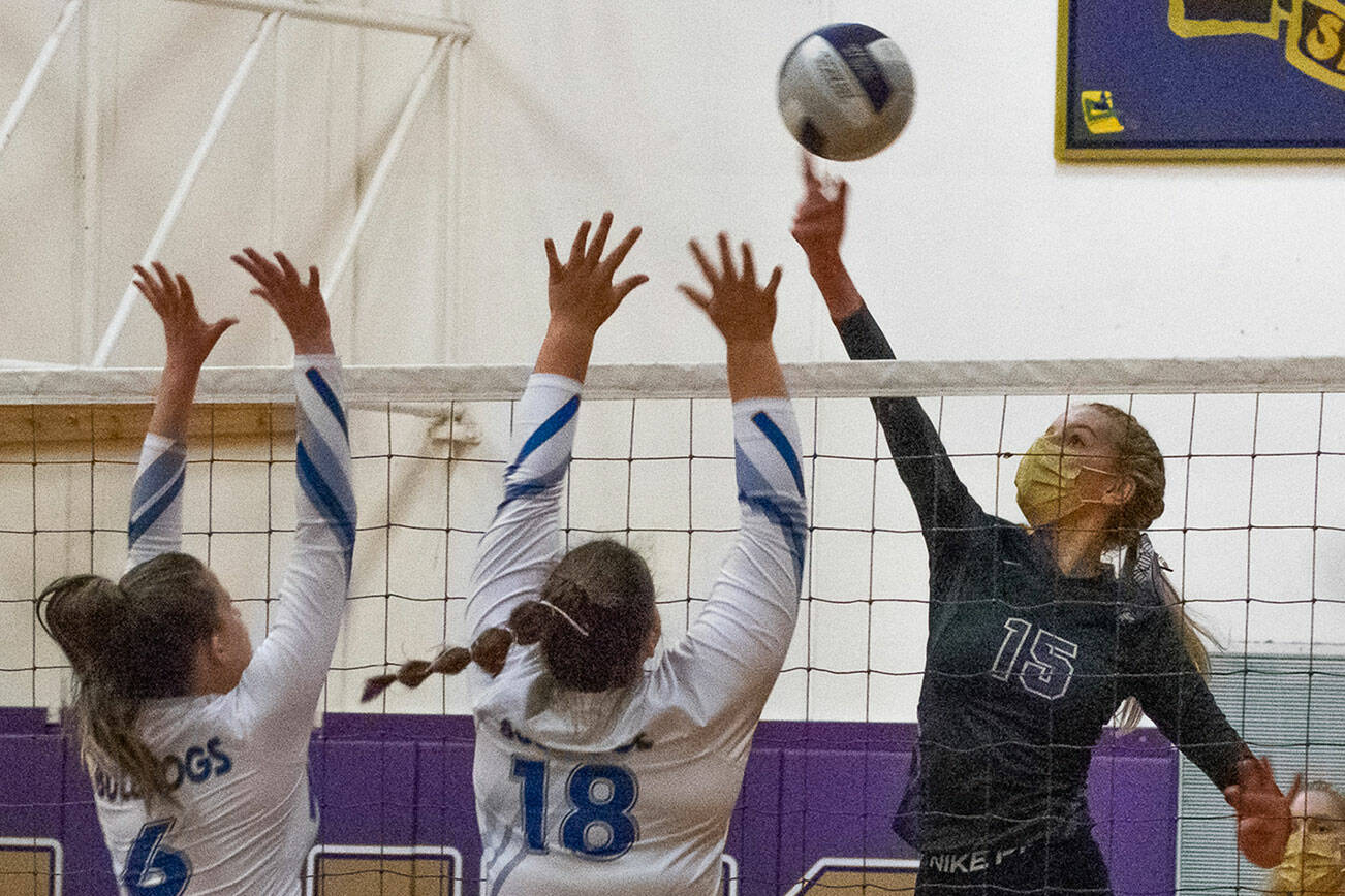 Volleyball: Wolves wrap season with win | Sequim Gazette