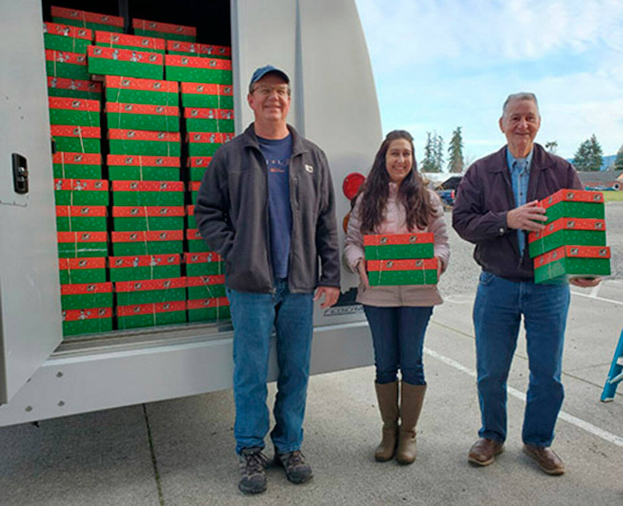 Milestone: Christmas spirit packed in shoeboxes | Sequim Gazette