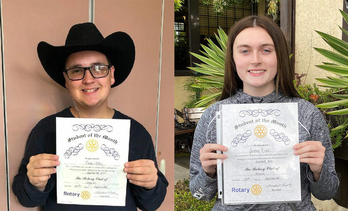 Milestone: Allen, Kidd picks for Student of Month honors | Sequim Gazette