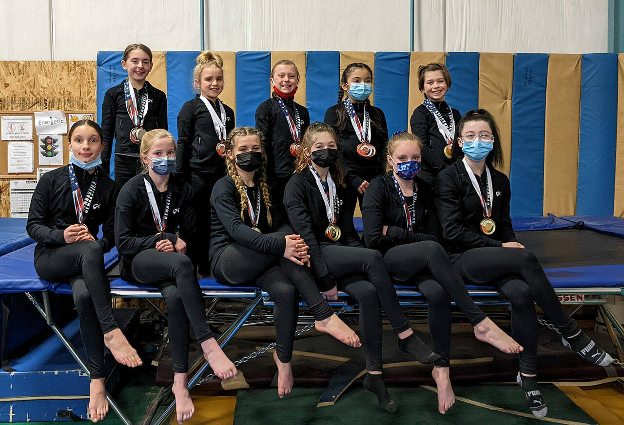 Gymnastics: Klahhane athletes earn gold at Freedom Invite | Sequim Gazette