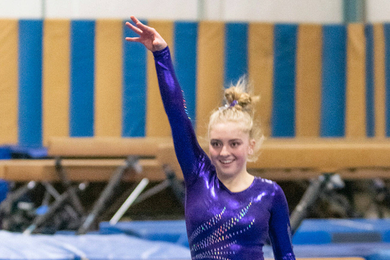 Gymnastics: SHS’s Schmadeke, Sharp earn state meet berths | Sequim Gazette