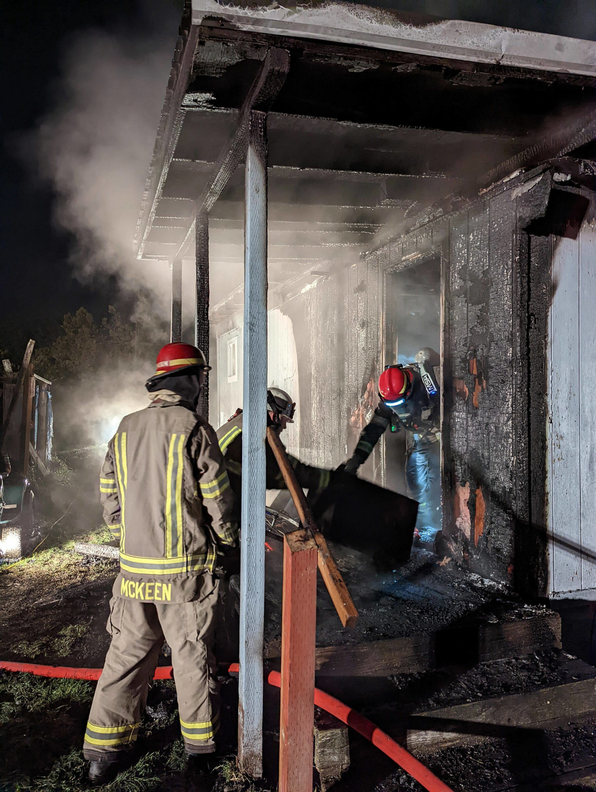 Firefighters save man, extinguish four fires across Sequim over weekend ...
