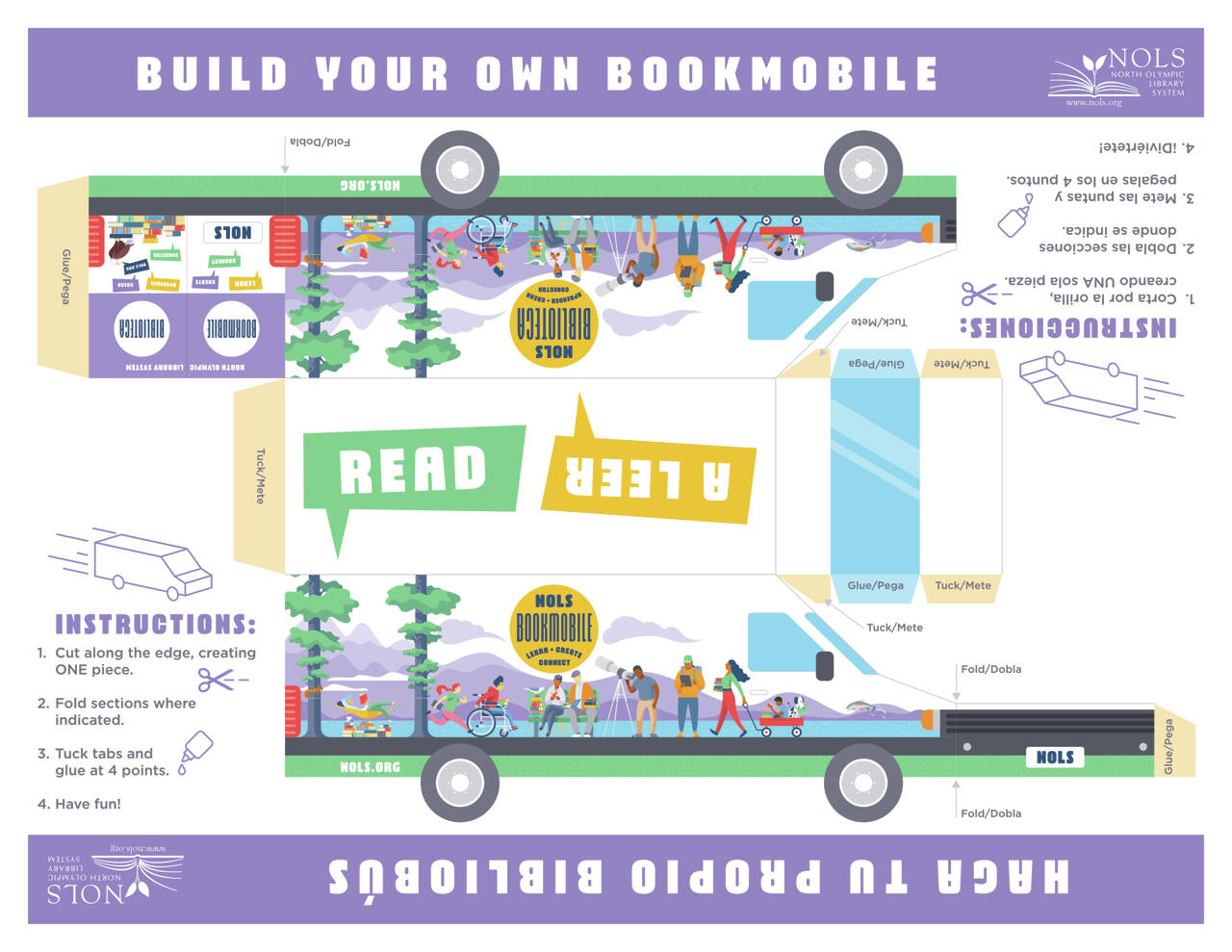 Sequim artists’s design to decorate library system’s Bookmobile ...