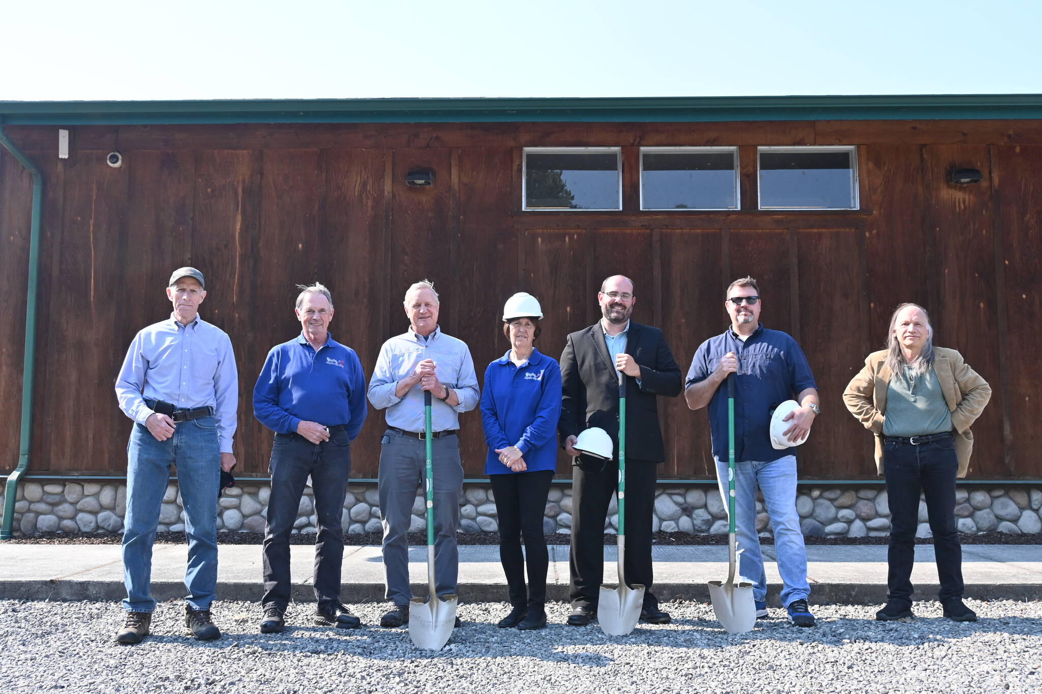 Sequim City Band breaks ground on rehearsal hall expansion | Sequim Gazette