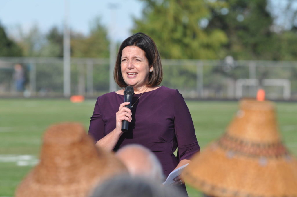 Sequim stadium and field get blessings, names | Sequim Gazette