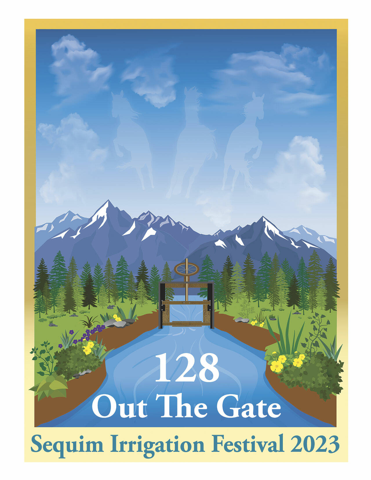 Irrigation Fest reveals ‘128 Out The Gate’ logo, tagline | Sequim Gazette