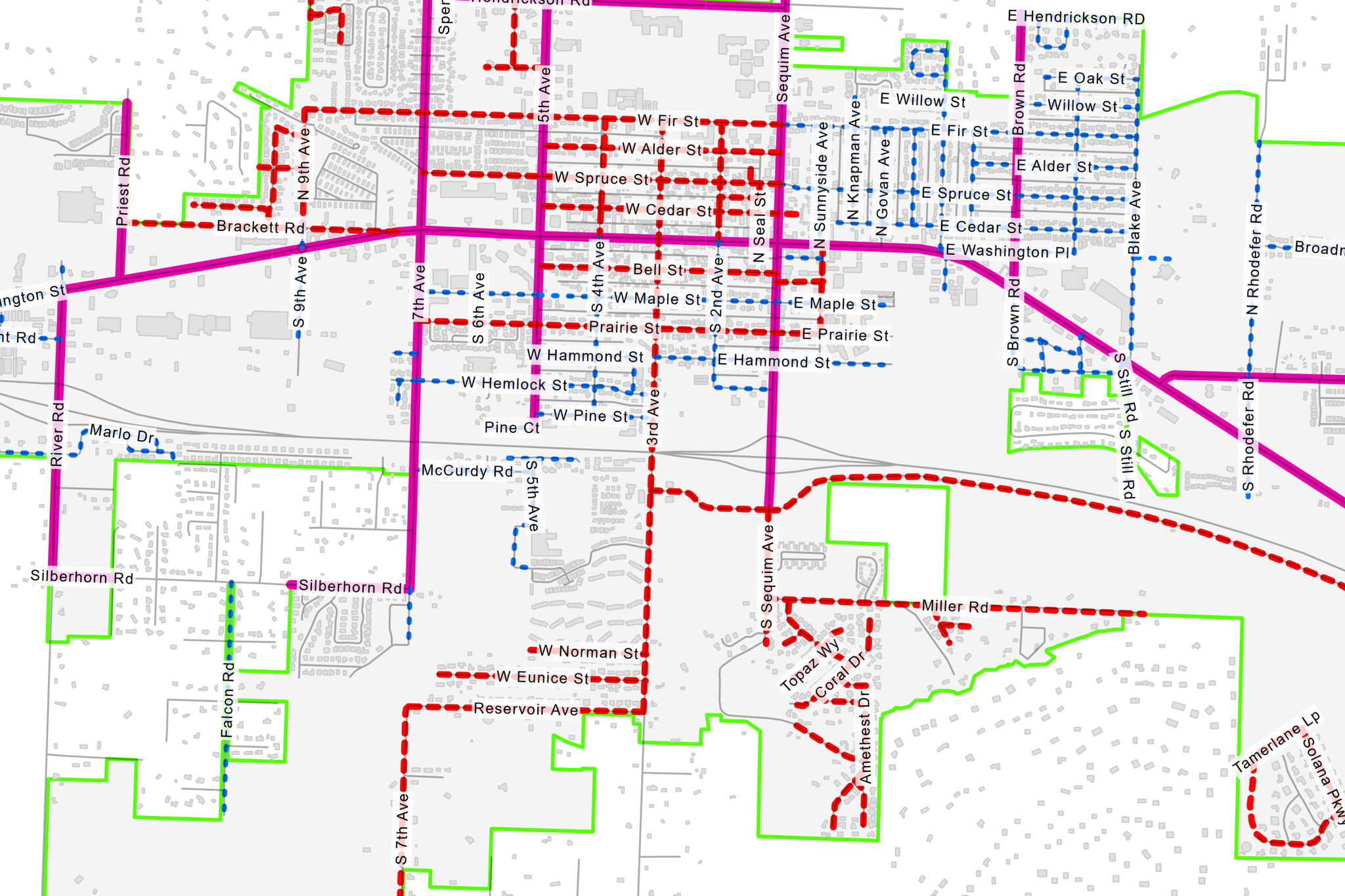 Sequim city crew prepares for snow | Sequim Gazette