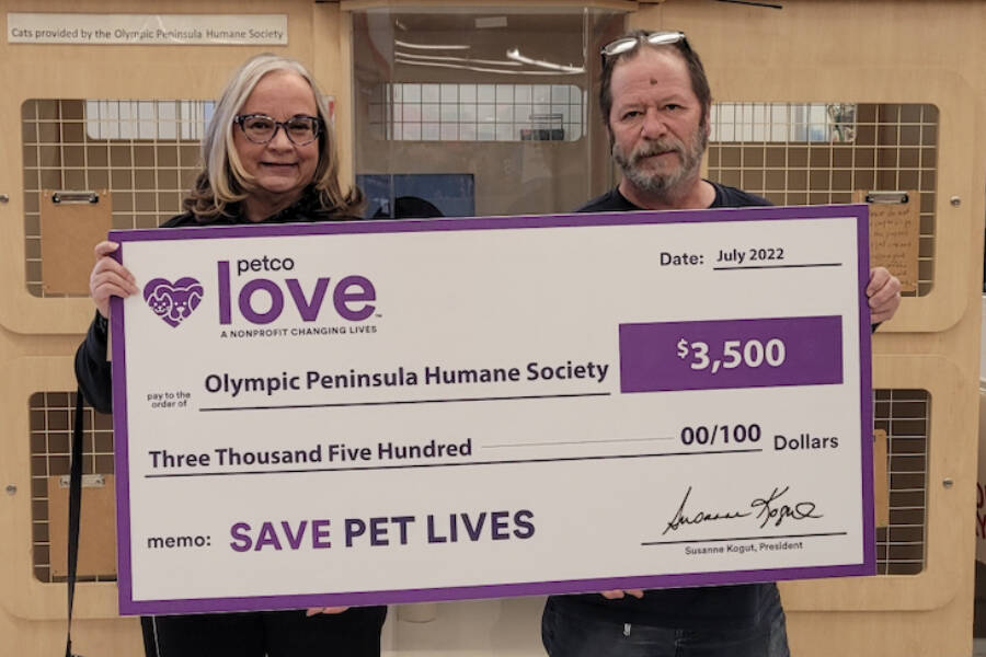 Milestone: OPHS gets boost from Petco Love | Sequim Gazette