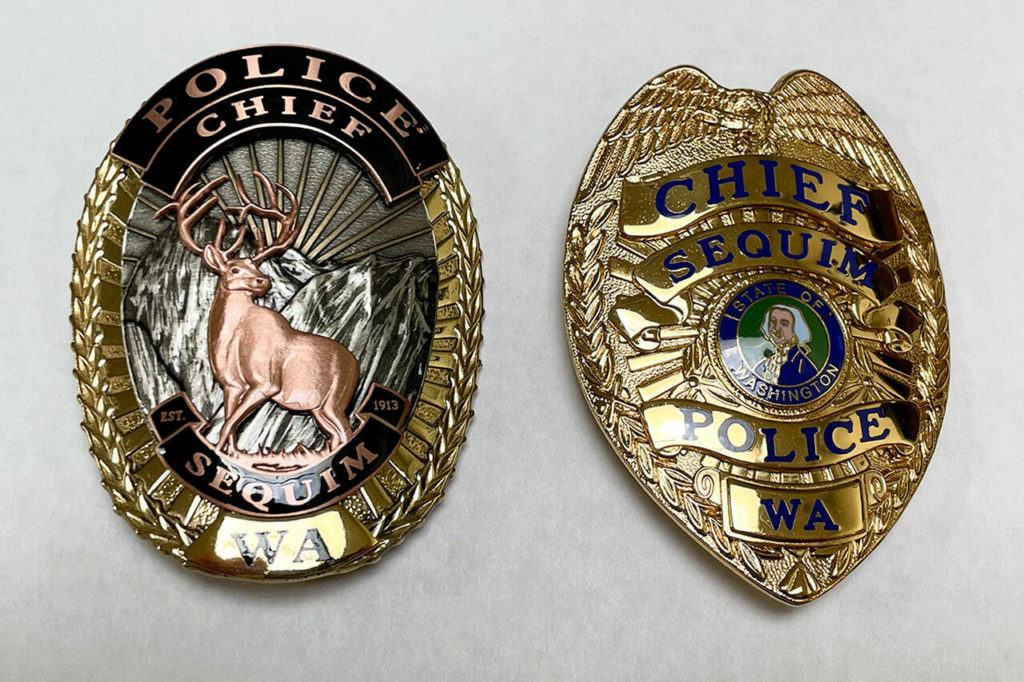 Sequim Police debut new badges | Sequim Gazette