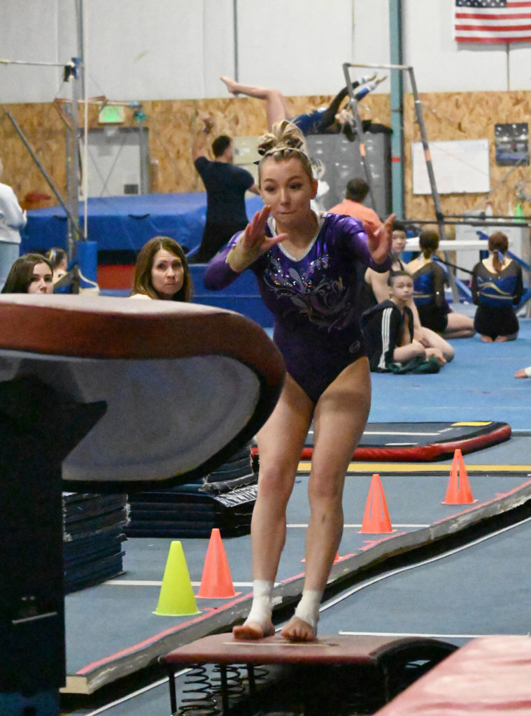 Gymnastics: Wolves place 24th at state finals | Sequim Gazette
