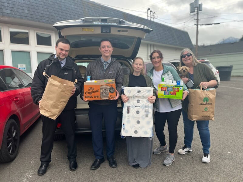 Milestone: WaFd donates to Healthy Families | Sequim Gazette