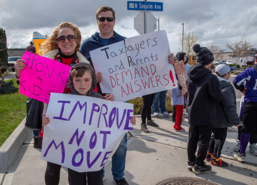 Protests continue as parents, staff question Sequim school ...