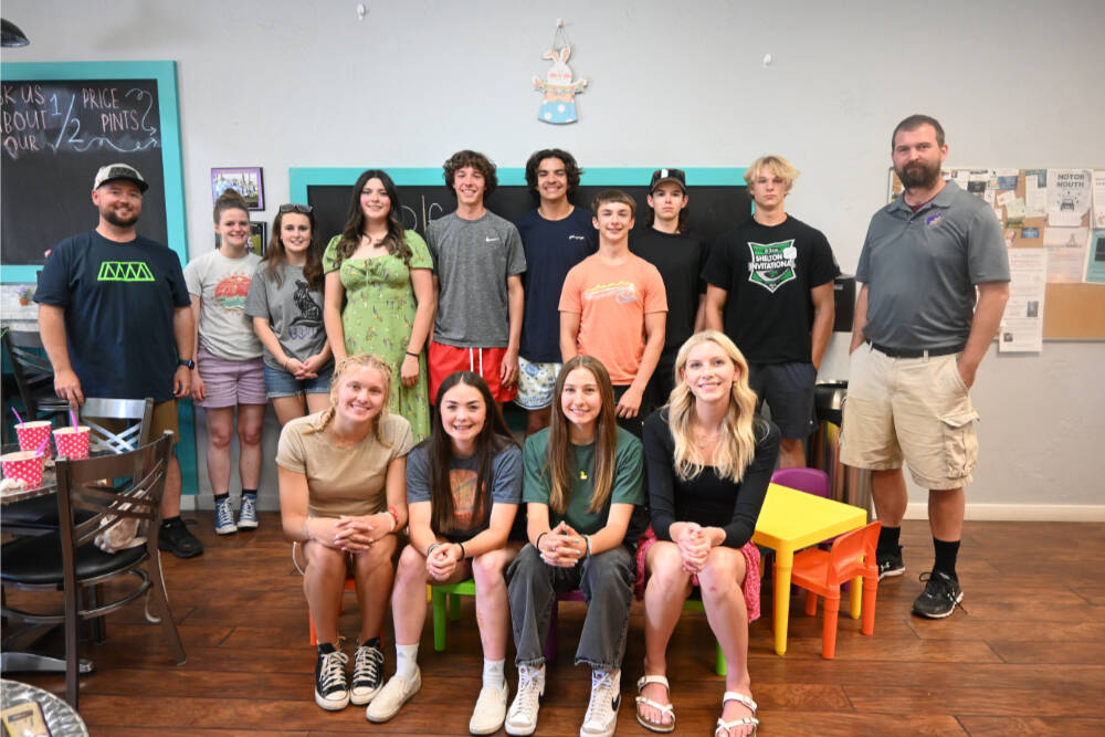 PHOTO: Sequim High, Castell Insurance celebrate Wolves of Week | Sequim ...