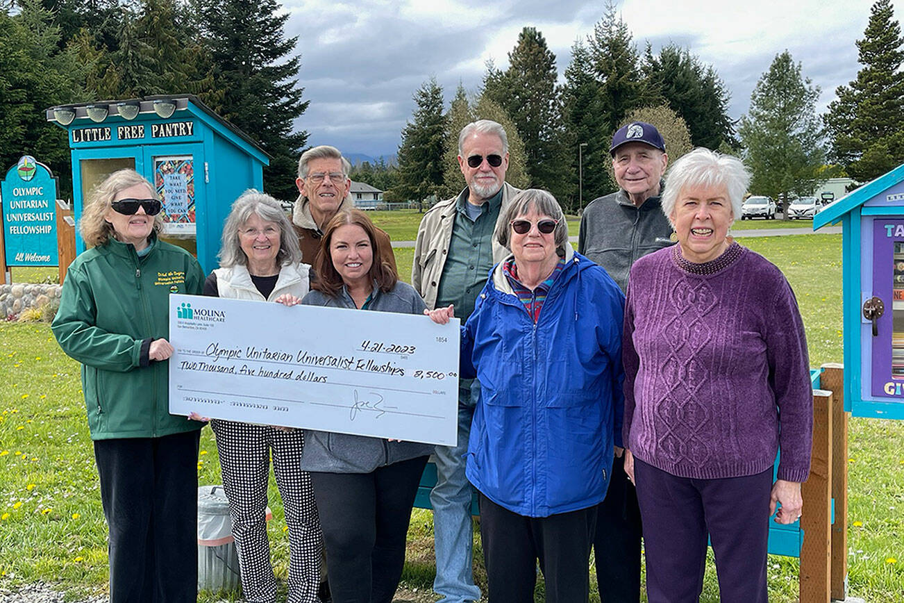 Molina helps Agnew pantry, library | Sequim Gazette