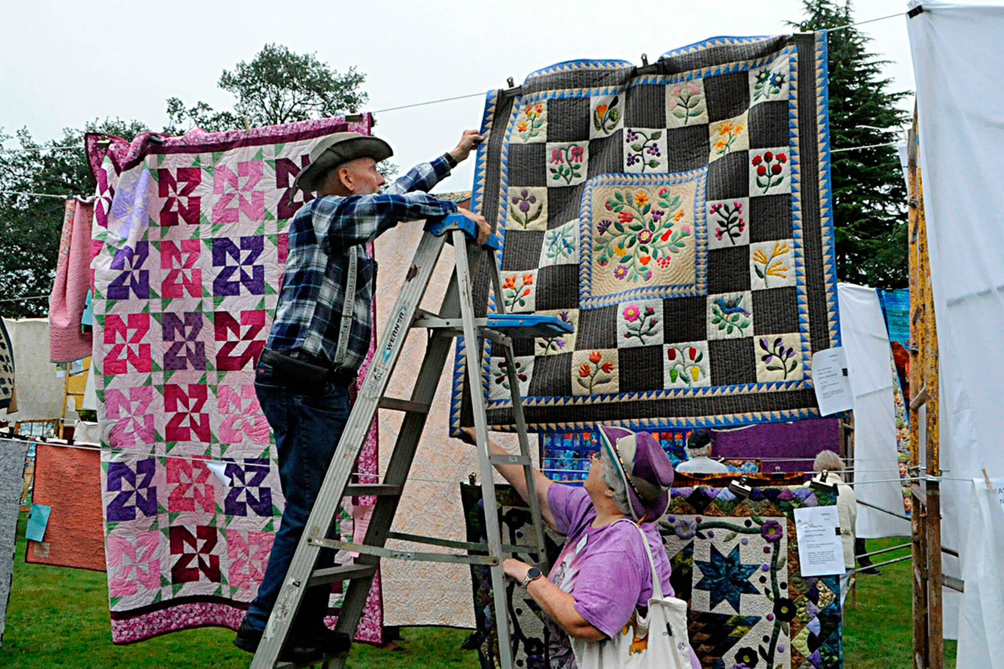 Open air quilt show returns to Pioneer Memorial Park | Sequim Gazette