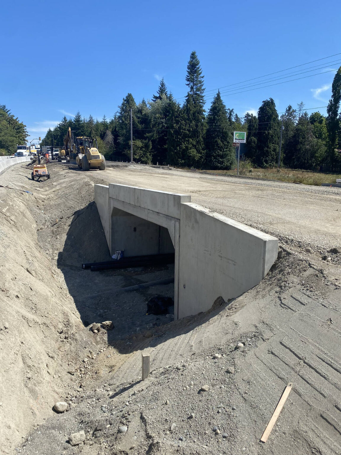 Highway reopens after Eagle Creek fish passage installed | Sequim Gazette
