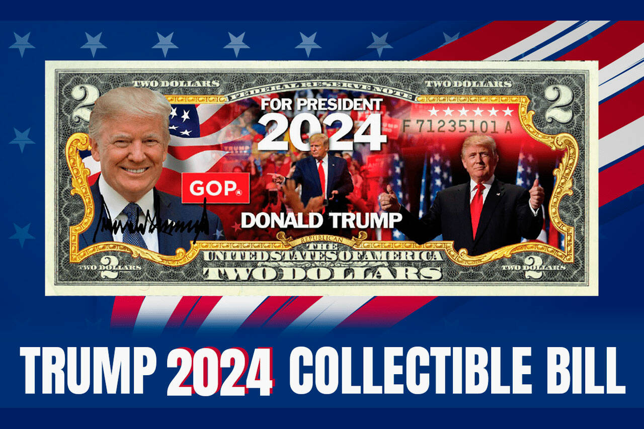 Trump 2024 $2 Bill Reviews: New President Trump 2024 Collectible Bills ...