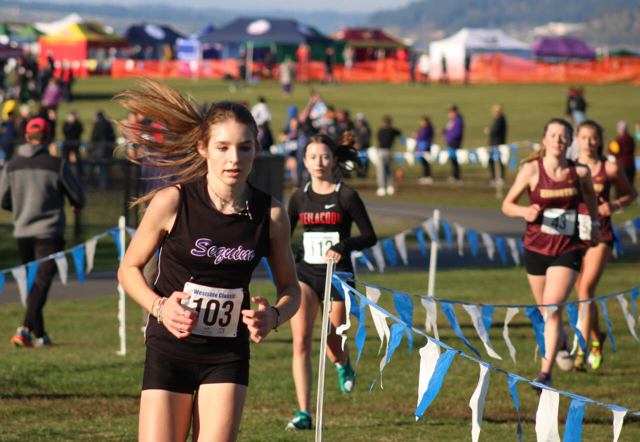 Cross country: Trio of Wolves race to state 2A meet berths | Sequim Gazette