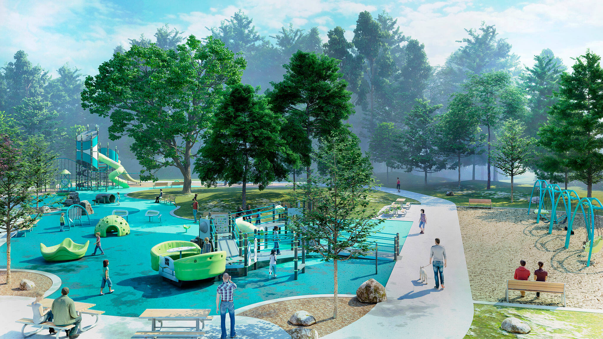 City reveals public’s preferences for park playground designs | Sequim ...